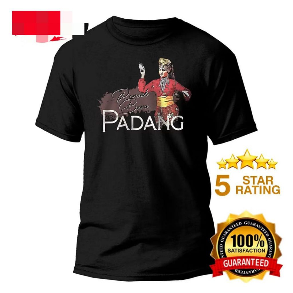 เสื้อยืด RANK BANA PADANG พร้อม NARI PEOPLE MOTIF | Shopee Thailand
