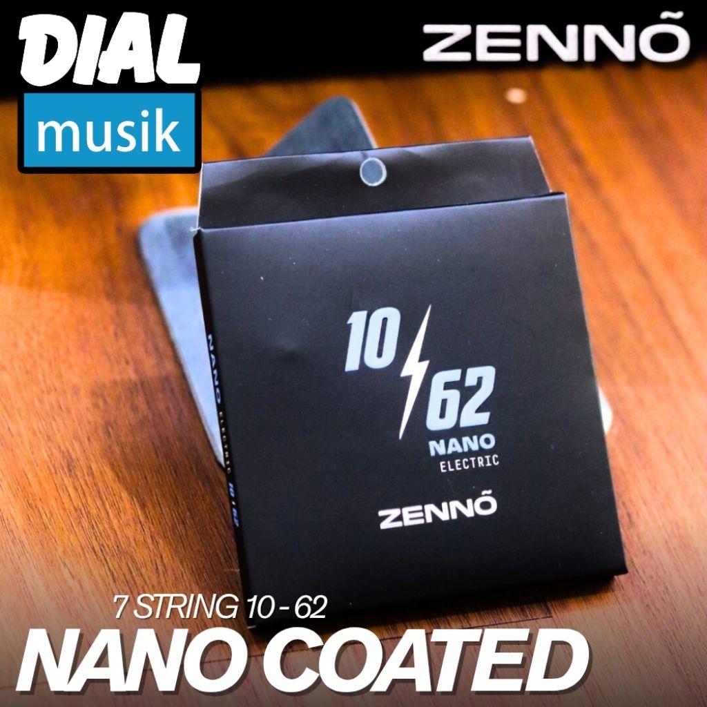Zenno Nano Coated 10-62 7 String - สายกีตาร์ไฟฟ้า Zenno 7 String ...