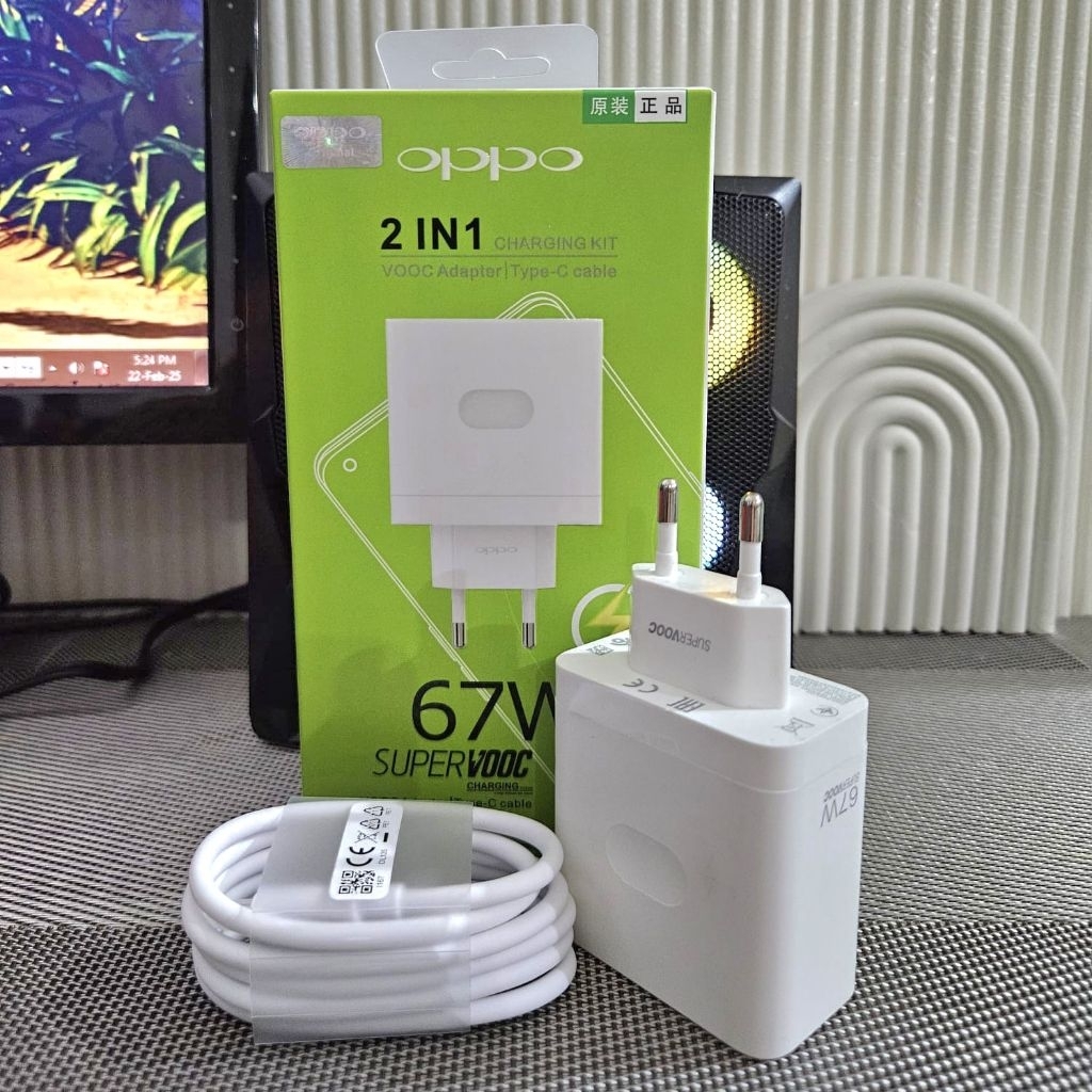 เครื่องชาร์จ Oppo 67W Supervooc A78 Reno 10 Reno 10 5G Reno 10 F Type C ...