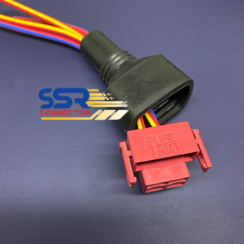 SOCKET RELAY SOCKET RILEY BENDANK STATER AVS CABLE 3MM YAMAHA R25 XMAX ...