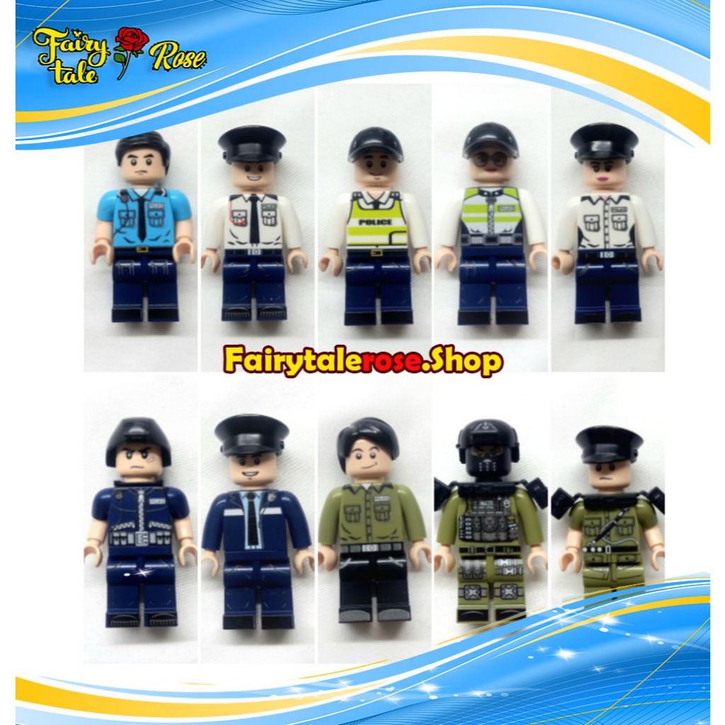 FAIRY ALEROSE SHOP - ของเล่นเด็ก - ตํารวจและทหาร - ต่อชิ้น - สามารถ ...