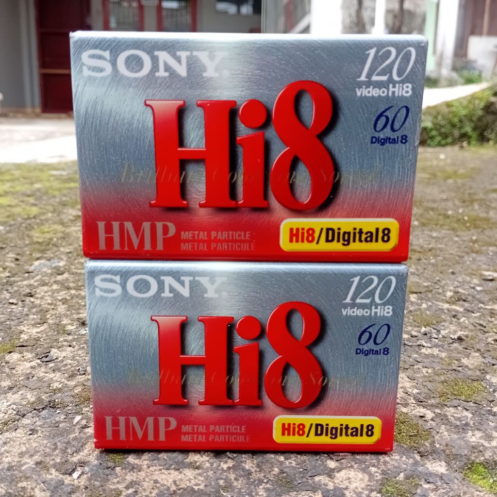 Sony video Hi8 P6-120HMP Metal Particle Cassette HandyCam Camcorder ...