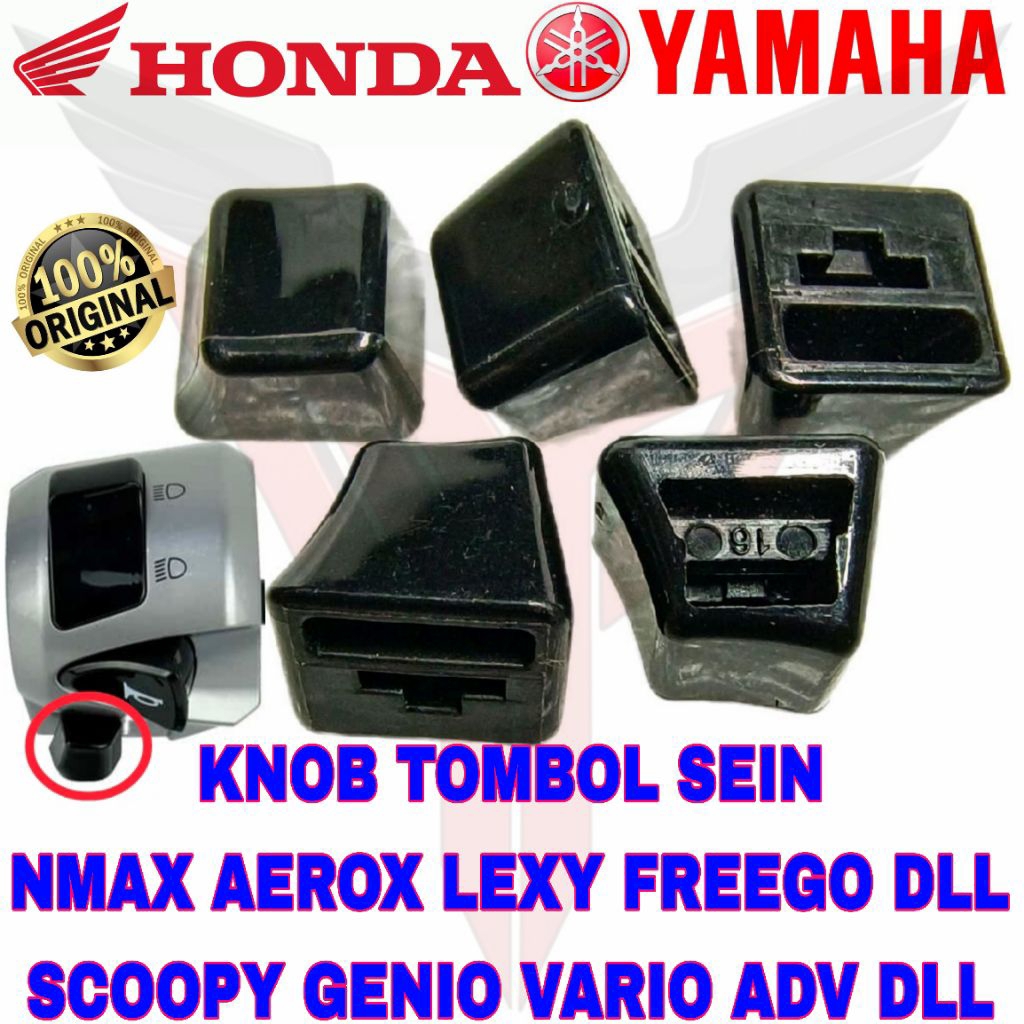 TOMBOL YAMAHA HONDA NMAX AEROX LEXI FREEGO VARIO GENIO SCOOPY ADV ETC ...