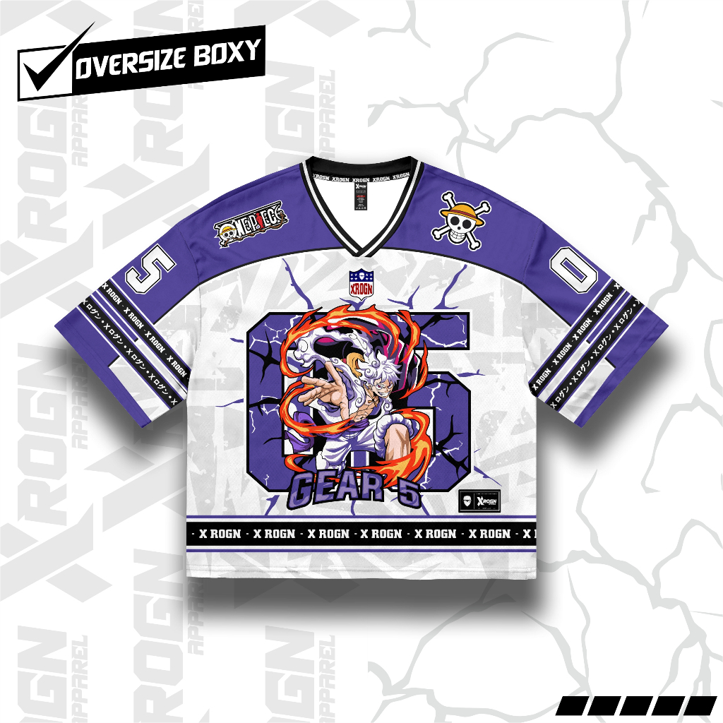 XPROGON Oversize Boxy One Piece Gear 5 Dri Fit Premium Unisex ...