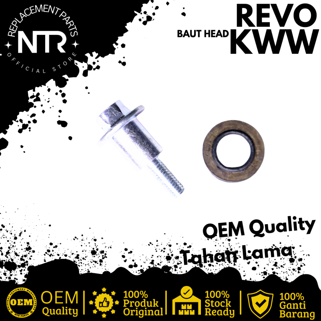 Revo Fit Revo Absolute Blade สลักเกลียวฝาสูบ 1 ชุด NTR Parts Official ...