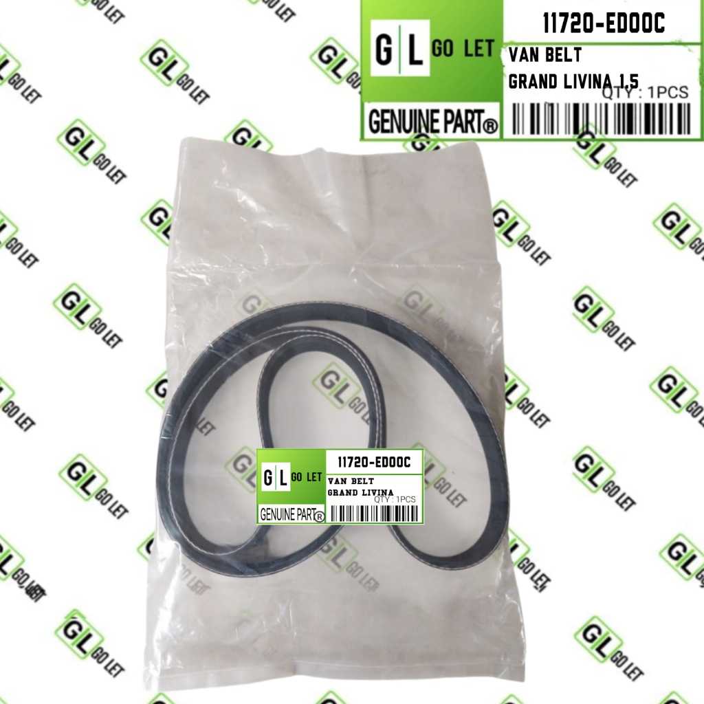 VAN BELT 7PK1140 L10 GRAND LIVINA 1.5 EVALIA 11720-ED00C GOLET | Shopee ...