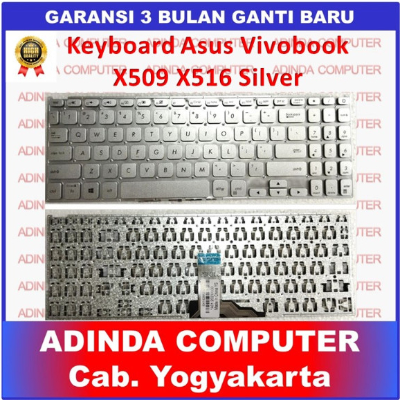 Asus Vivobook 15 X509 X516 A509 M509J M509F 0KNB0-5108US00 แป้นพิมพ์ ...