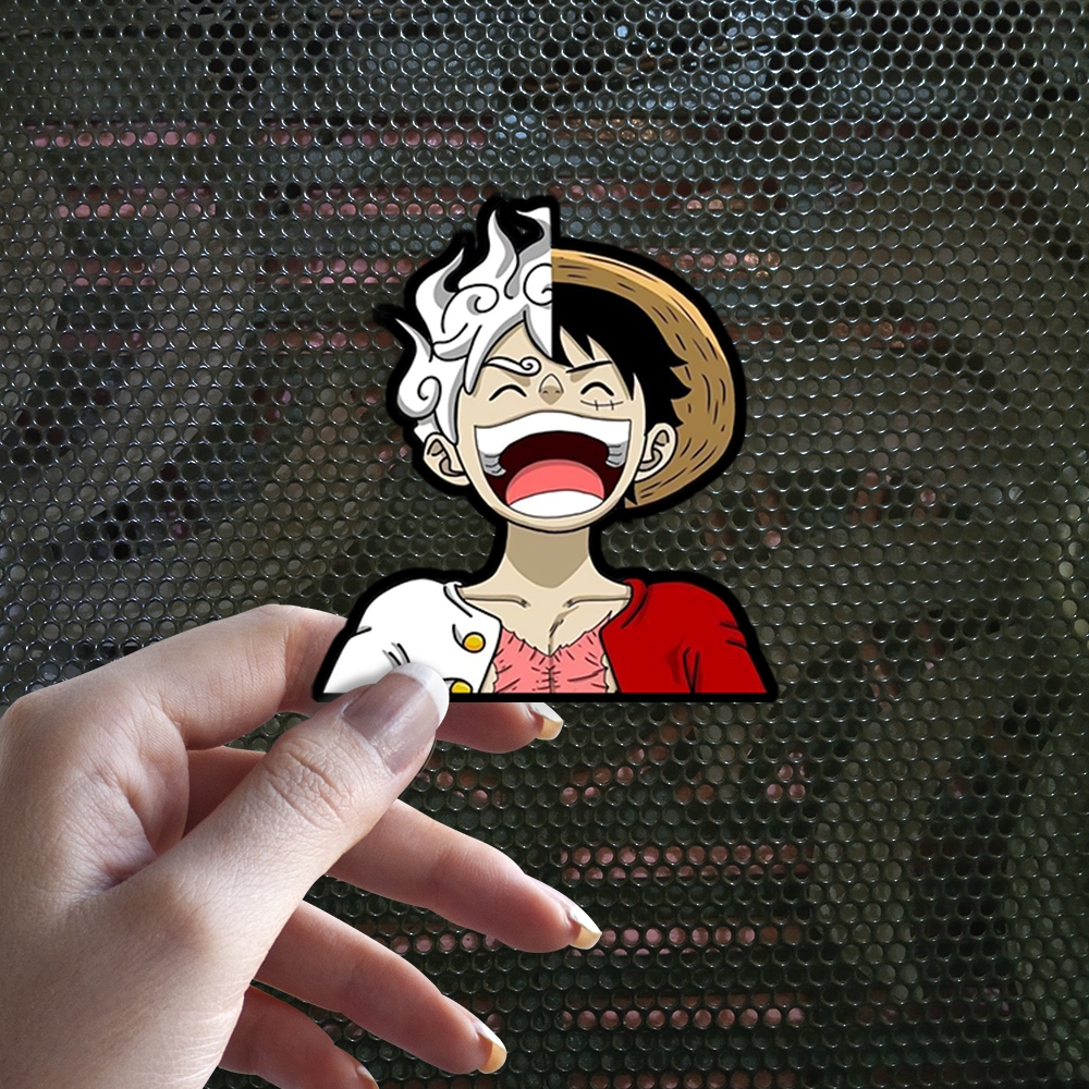 One Piece Luffy Laugh สติ๊กเกอร์ไวนิลกันน้ํา | Shopee Thailand