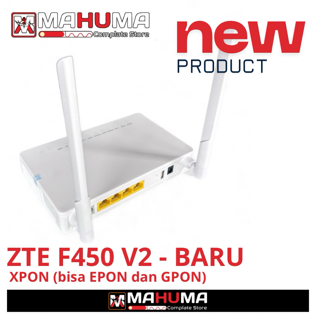 ใหม่ - ONT ONU ZTE F450 XPON CAN EPON GPON MODEM WIFI | Shopee Thailand