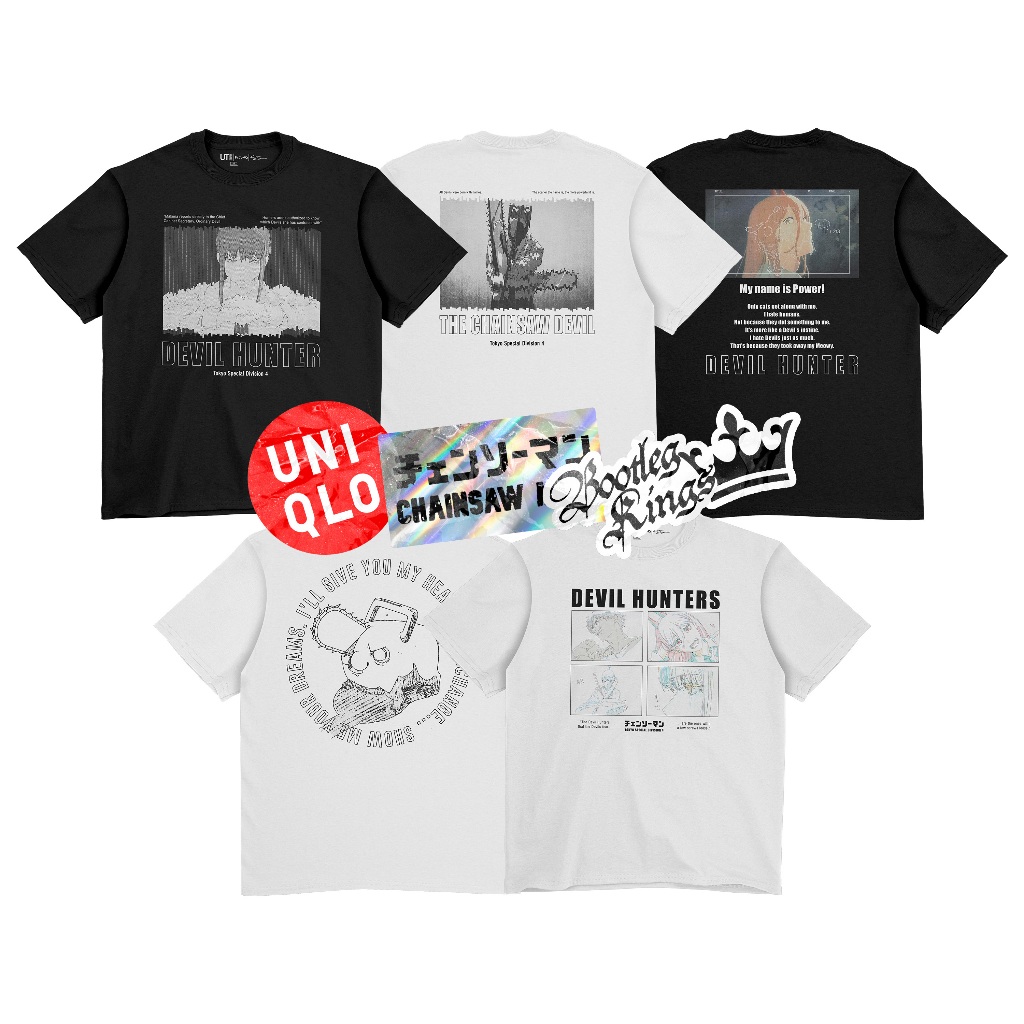 KATUN [HOT] UNIQLO X CHAINSAW MAN KOSUKE KAWAMURA UT เสื้อยืดกราฟิก ...