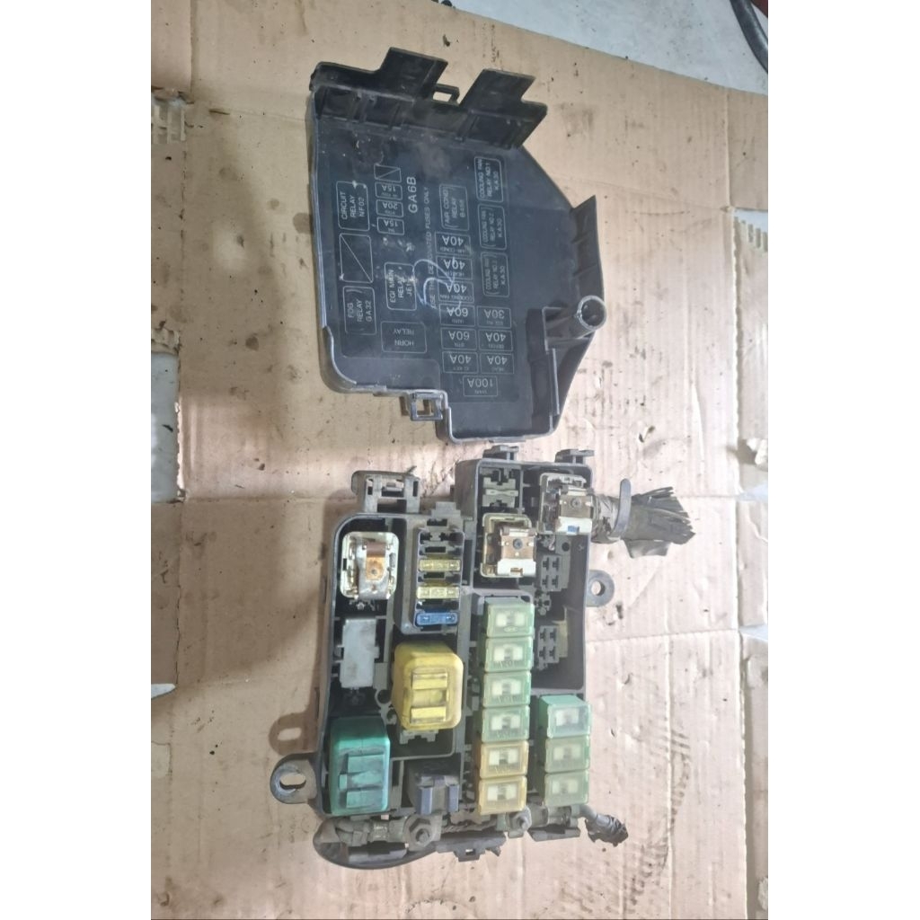 MESIN กล่องฟิวส์ กล่องฟิวส์ mazda 626 cronos 2.0 93-2000 อะไหล่ ...