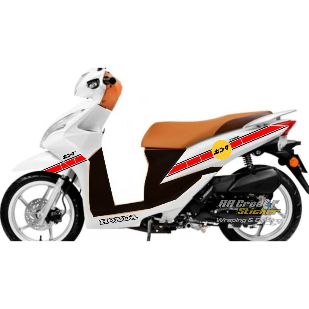 สติ๊กเกอร์ตัดสําหรับ honda SPACY KALCER 02 รถมอเตอร์ไซด์ | Shopee Thailand