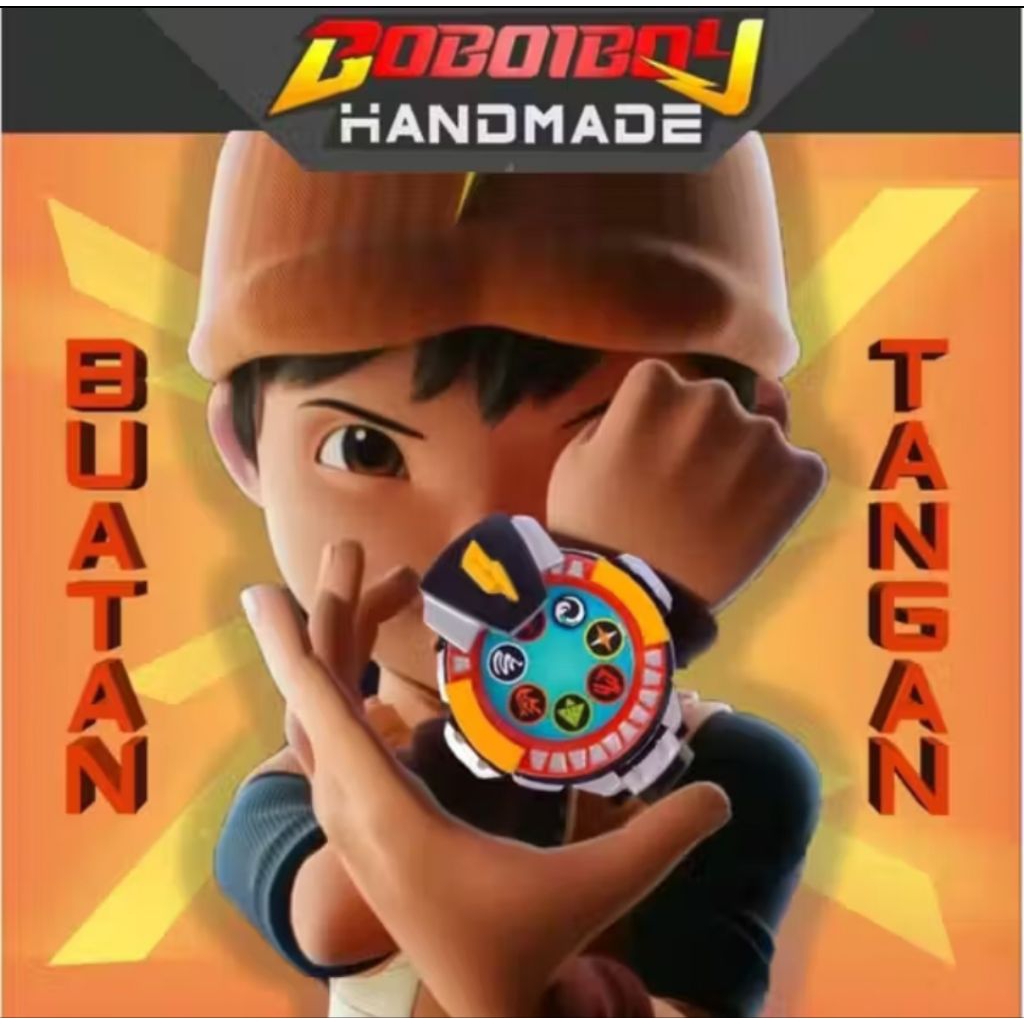 (HANDMADE / REMAINING 3 ชิ้น) BOIKA Boboyboi boboi นาฬิกาข้อมือเด็กหมุน ...