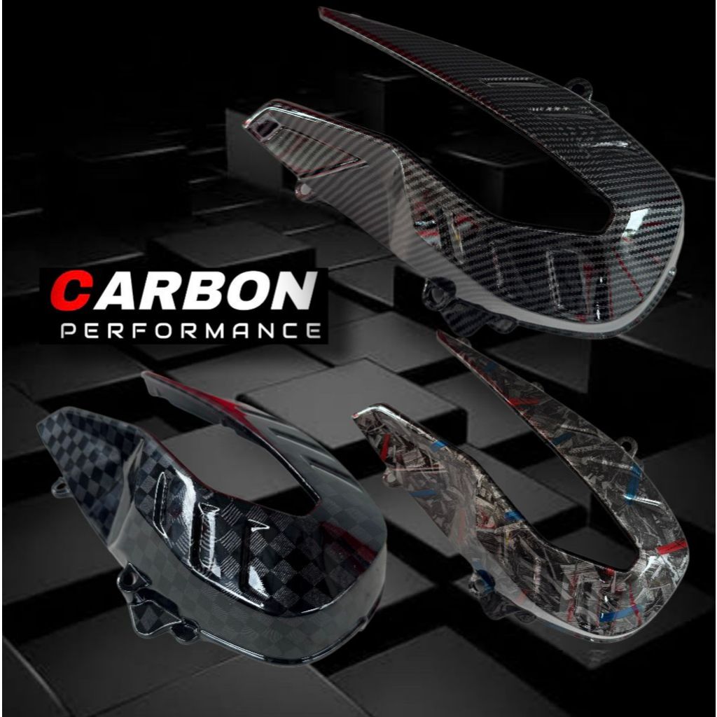 ฝาครอบ CVT PCX 160 CARBON GLOSSY CVT ฝาครอบ pcx 160 คาร์บอน CVT ฝาครอบ ...