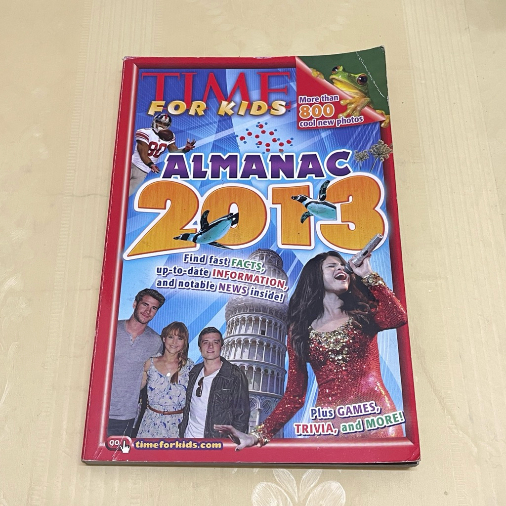 หนังสือ TIME FOR KIDS ALMANAC 2013 | Shopee Thailand
