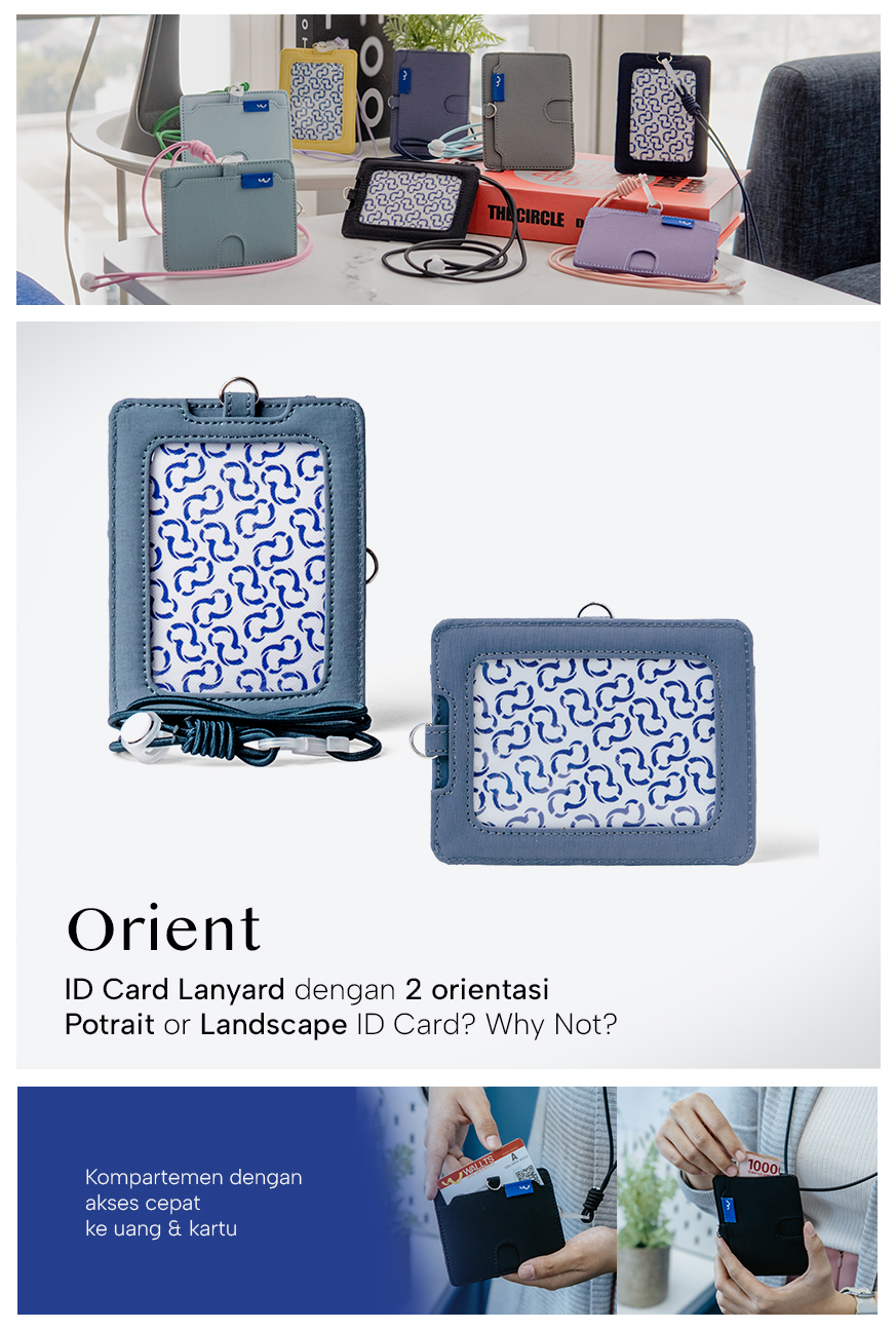 Wallts Orient Latte - แท็กชื่อเชือกเส้นเล็ก Id Card ผู้ชายผู้หญิงภาพ ...