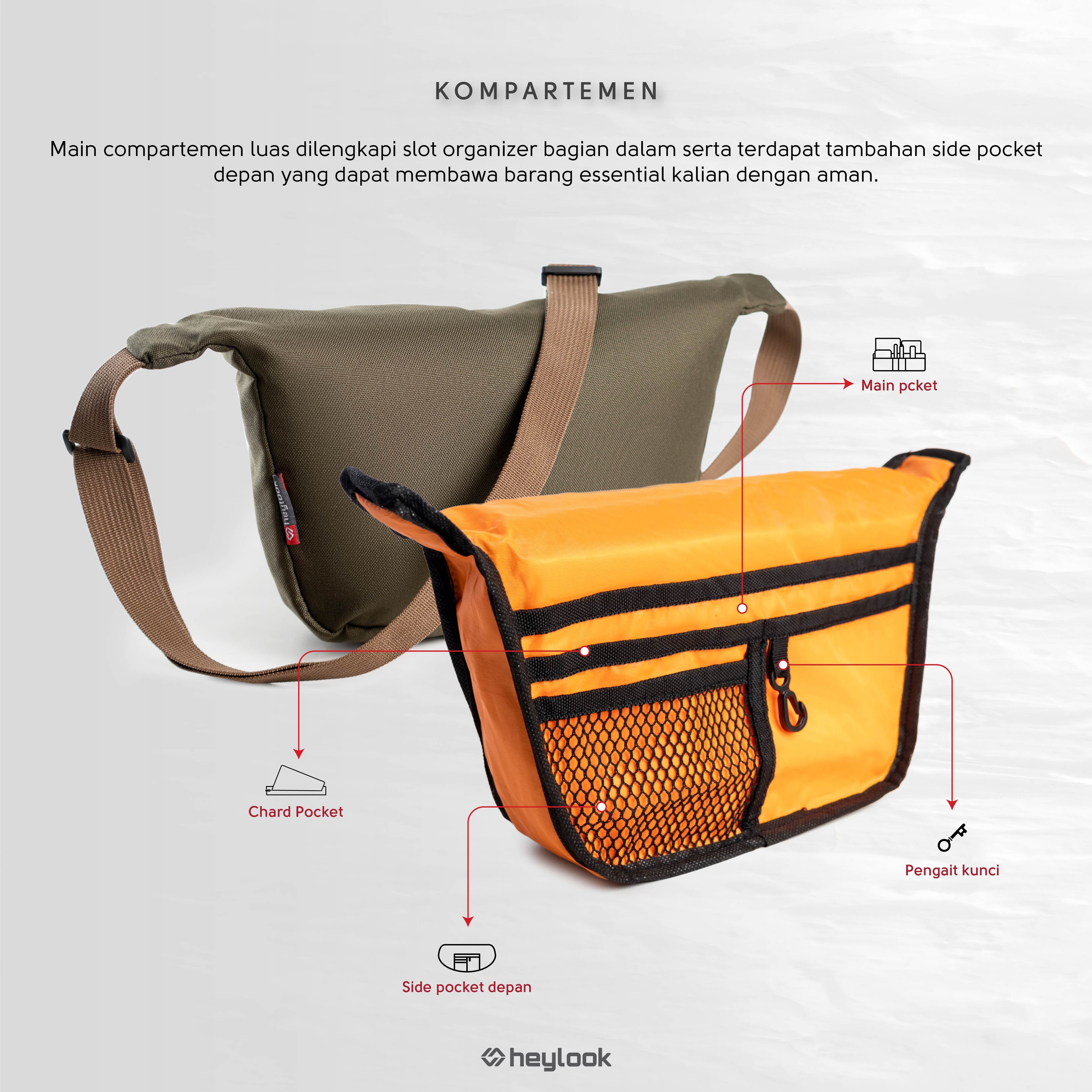 HEYLOOK Official - NEWZI Mens Sling Bags Dsitro Mens Bags Mens Mini ...