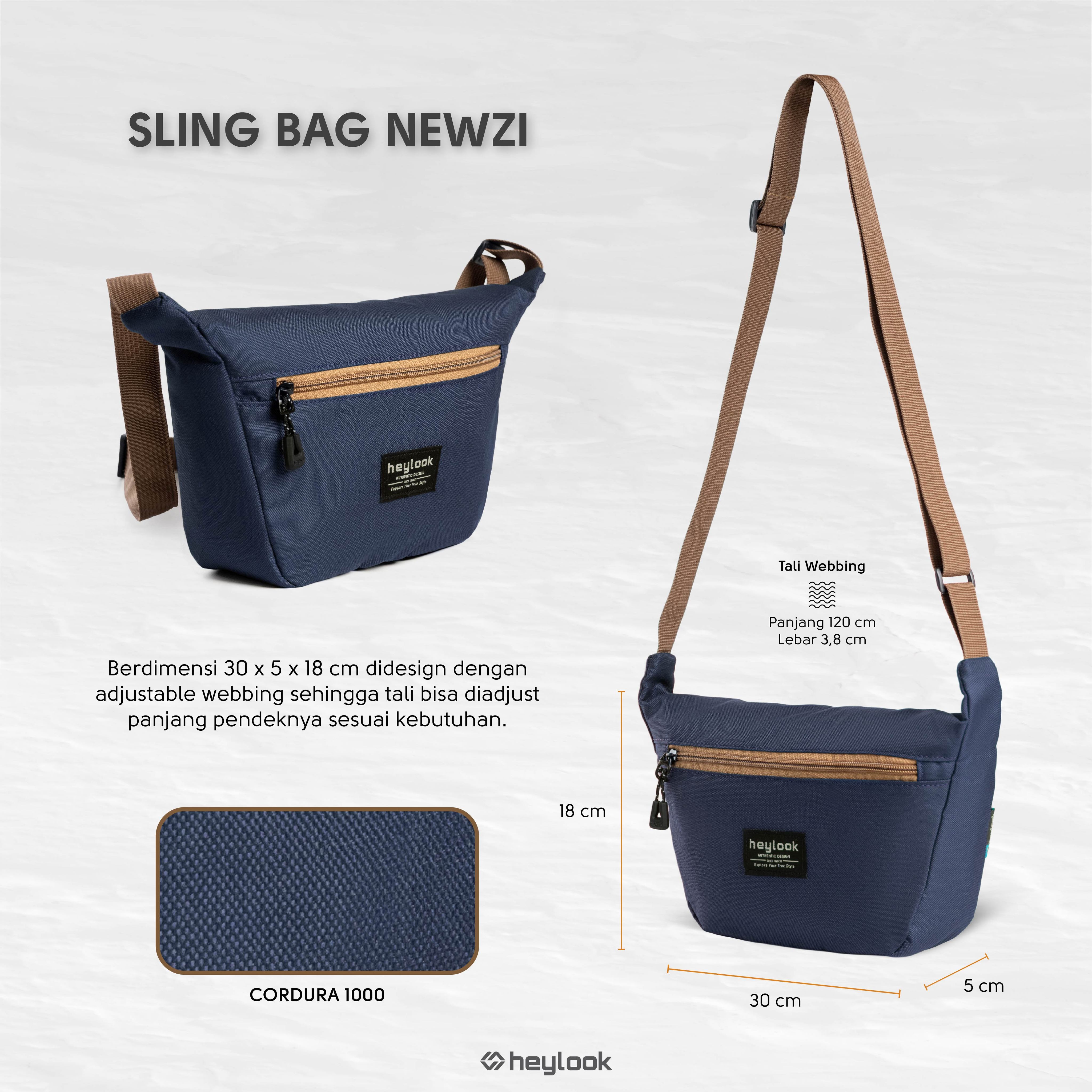HEYLOOK Official - NEWZI Mens Sling Bags Dsitro Mens Bags Mens Mini ...