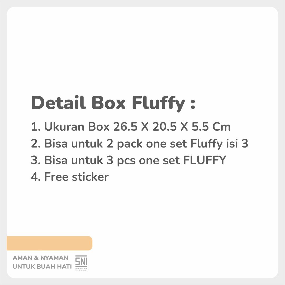Fluffy BOX (เนื้อหา 1 ชิ้น) FLUFFY BOX | Shopee Thailand