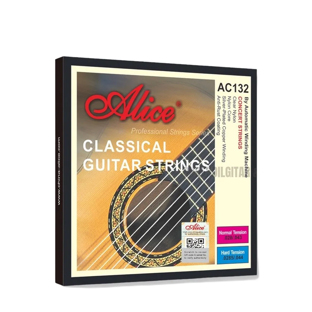 Alice AC132 สายกีต้าร์คลาสสิกไนลอน ชุดสาย ORI 6 เส้น | Shopee Thailand