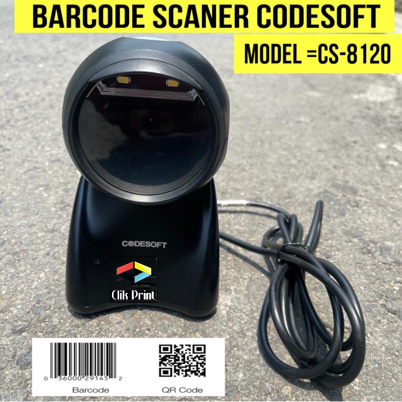 เครื่องสแกนบาร์โค้ด CodeSoft รุ่น Cs-8120 | Shopee Thailand