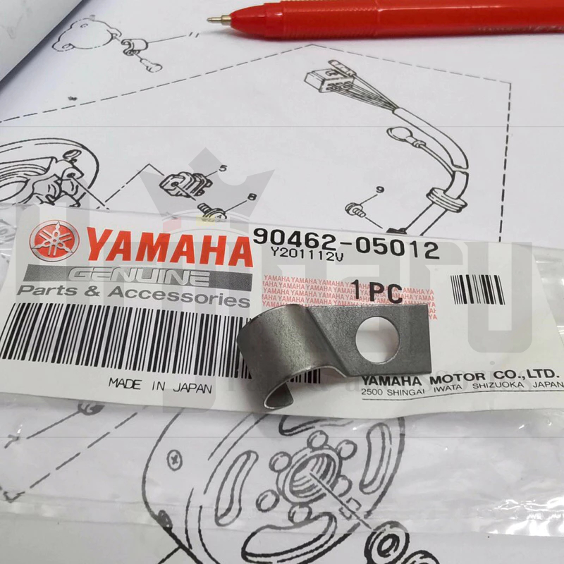 Clamp CLAMP สาย Spool CLAMP RX KING RXS ORI ORIGINAL 90462-05012 ...