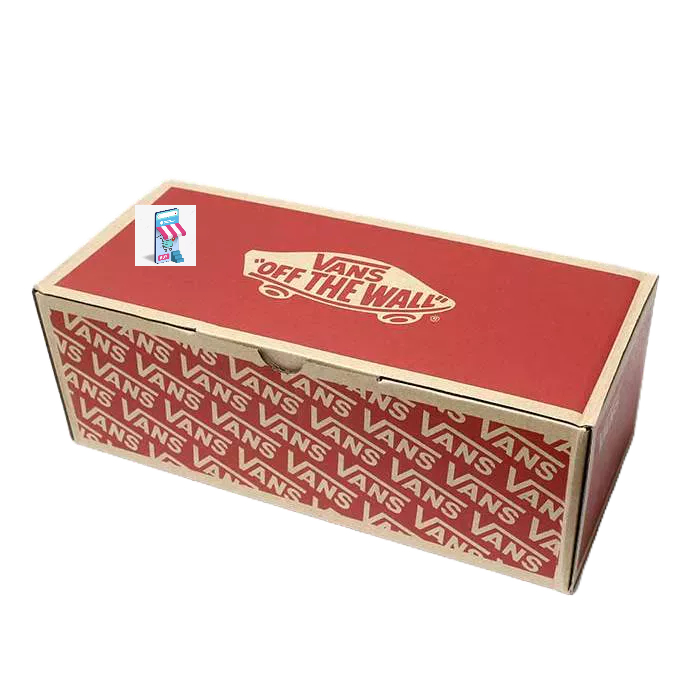 MERAH RED VANS INNERBOX INNER BOX INNER BOX DUS CARDBOARD VANS SHOES ...