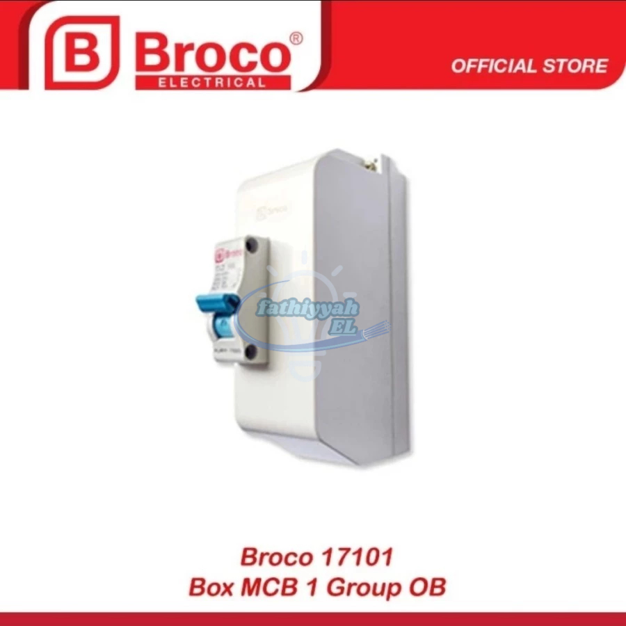 Broco 17101 กล่อง MCB 1 กลุ่ม Buttonscarves | Shopee Thailand
