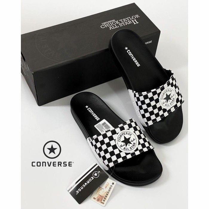 รองเท้าแตะสปอร์ตลําลอง Converse Ct Ii Checkers ใหม่ล่าสุด | Shopee Thailand