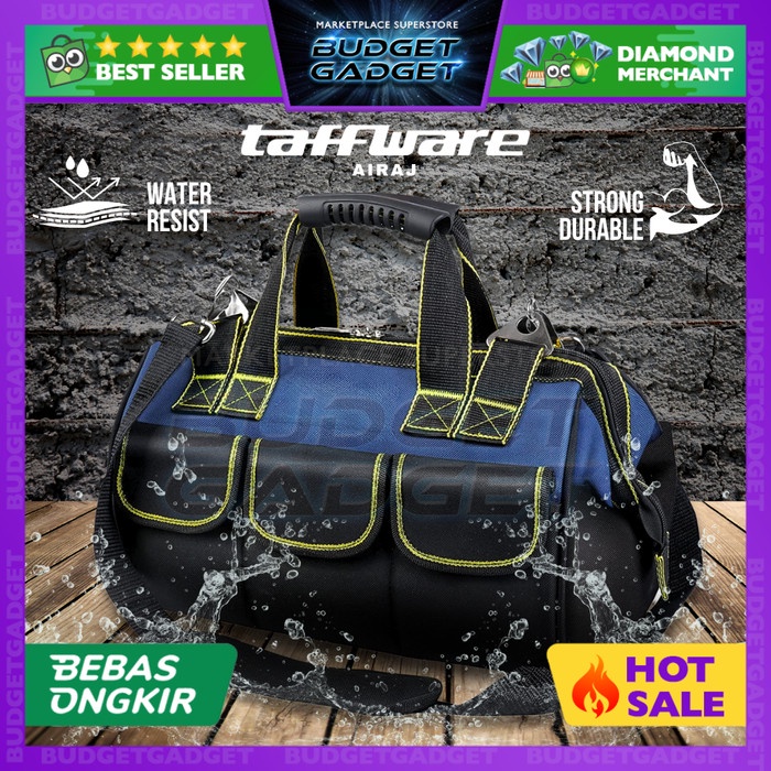 Taffia AIRAJ กระเป๋าเครื่องมือที่เก็บกันน้ําทนทาน Oxford | Shopee Thailand
