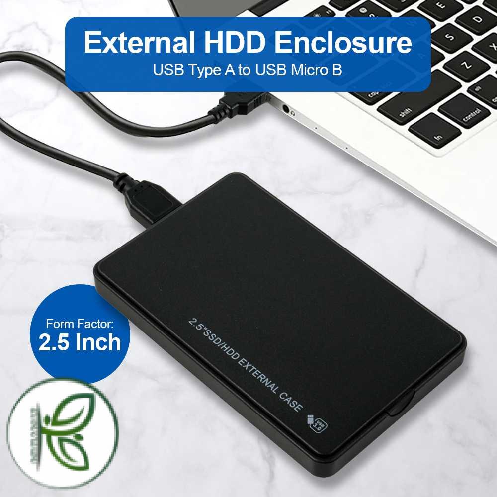 Lengtion กล่องใส่ HDD ภายนอก USB Type A เป็น USB Micro B Superspeed ...