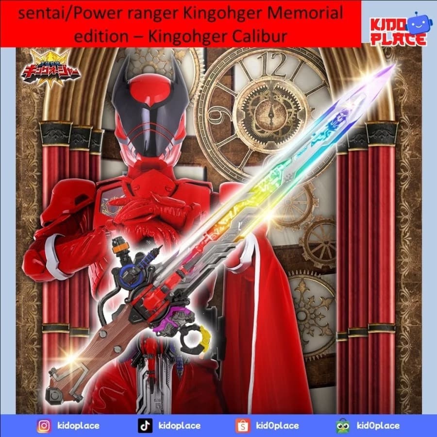 SENTAI/POWER RANGER KINGOHGER OHGER CALIBUR - MEMORY EDITION READYY ...
