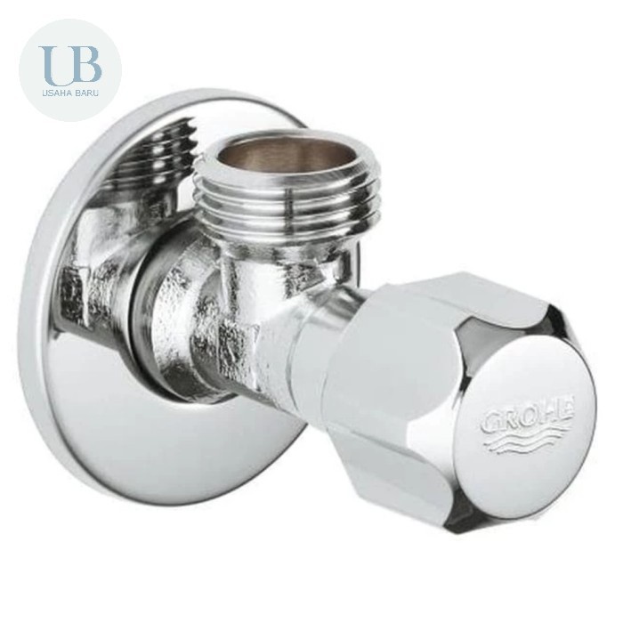 GROHE STOP KRAN STOP VALVE GROHE ANGLE VALVE 1/2" X 1/2" 2201600ม ม ม ม ...