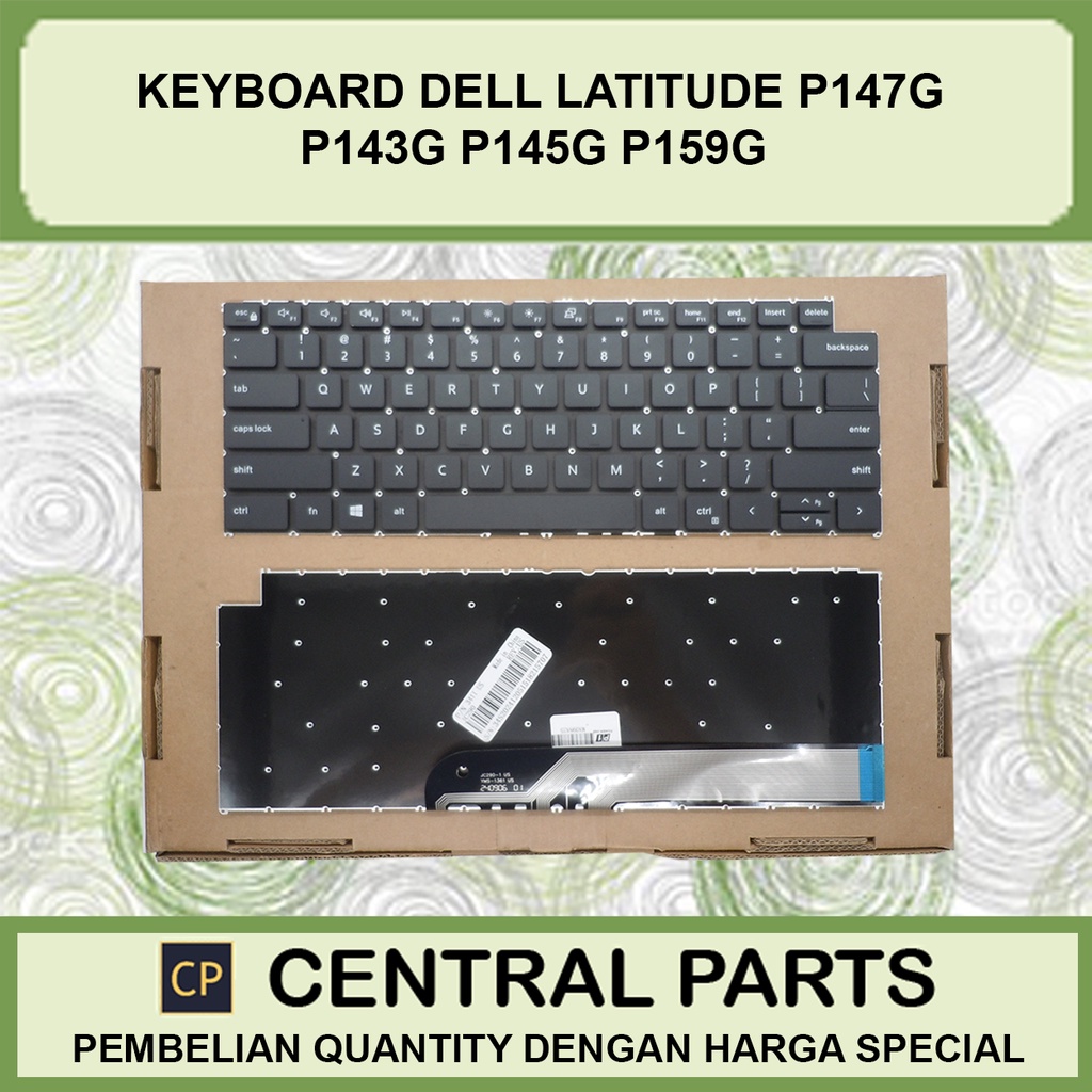 คีย์บอร์ด Dell Latitude p147g p143g p145g p159g | Shopee Thailand