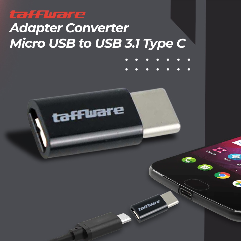 อะแดปเตอร์แปลง Micro USB เป็น USB 3.1 Type C | Shopee Thailand
