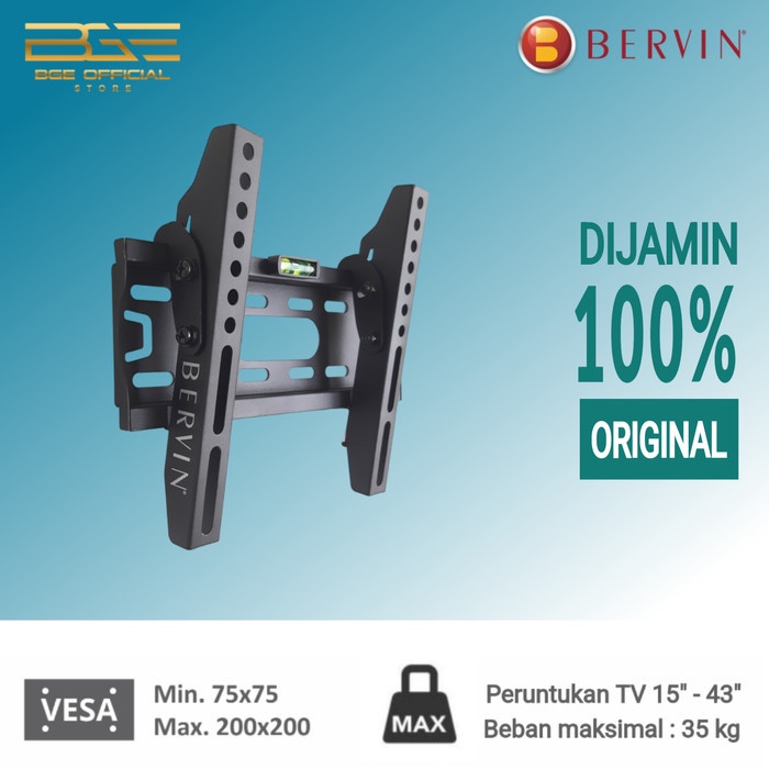 PREMIUM BERVIN TV BRACKET 24 - 43 INCH / TV BRACKET BERVIN TV BRACKET ...