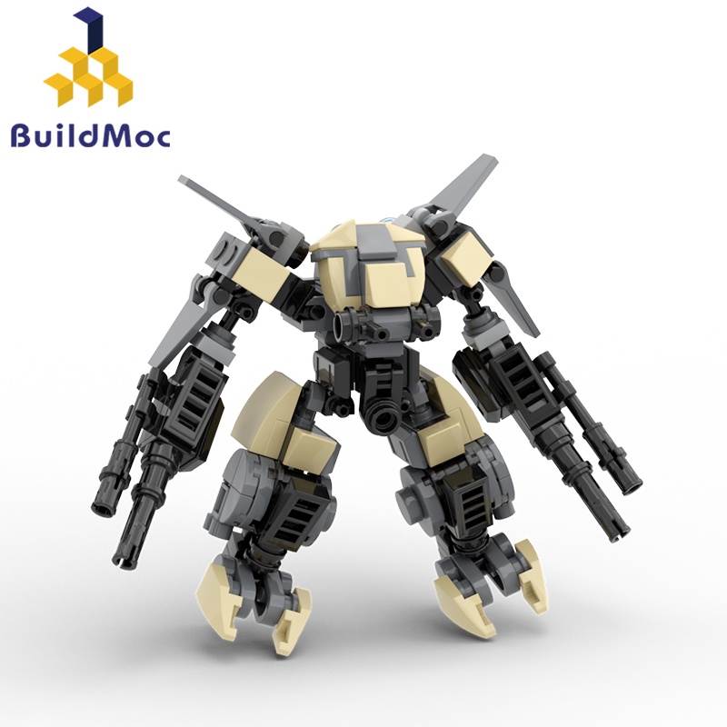 Buildmoc BattleTech Mech Robot บล็อกตัวต่อโมเดลทหาร ของเล่นสําหรับเด็ก ...