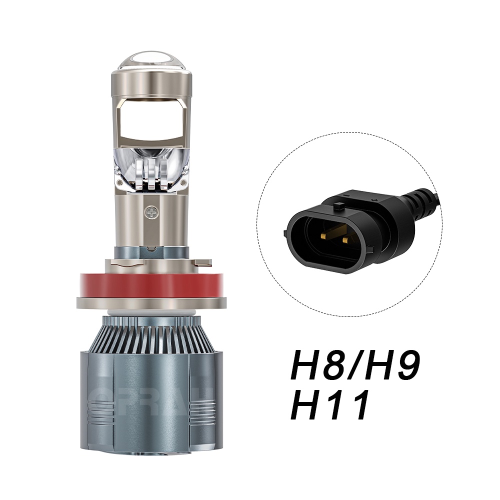 หลอดไฟหน้ารถยนต์ สปอตไลท์ 80W H4 LED 3570 A80 2 ชิ้น | Shopee Thailand