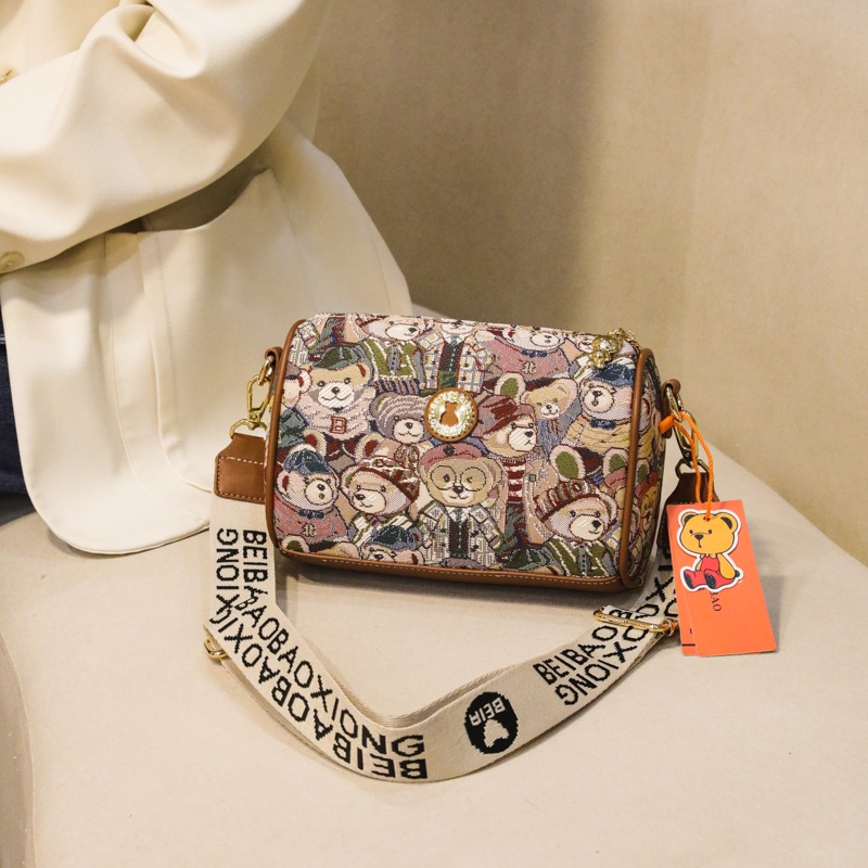 Katy Bear Boston กระเป๋าสะพายไหล่ กระเป๋าถือแฟชั่น ความจุขนาดใหญ่ ...