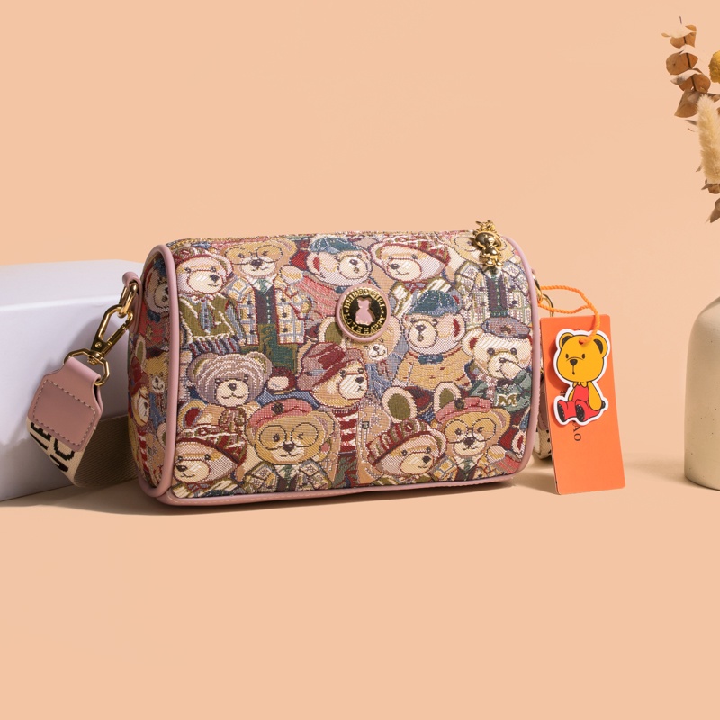 Katy Bear Boston กระเป๋าสะพายไหล่ กระเป๋าถือแฟชั่น ความจุขนาดใหญ่ ...