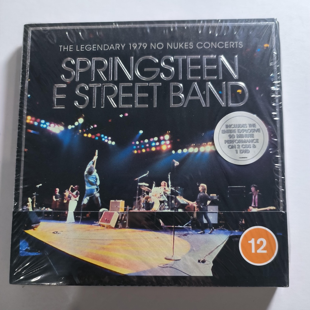 แผ่น DVD อัลบั้ม Bruce Springsteen The Legendary 1979 No Nukes 2CD LIVE ...