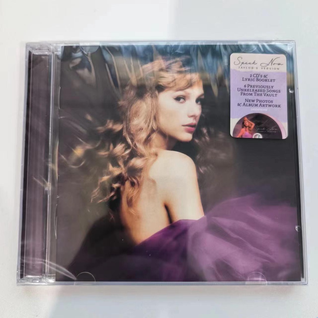 แผ่น Cd อัลบั้ม Taylor Swift Speak Now Taylor's Version 2 แผ่น | Shopee ...
