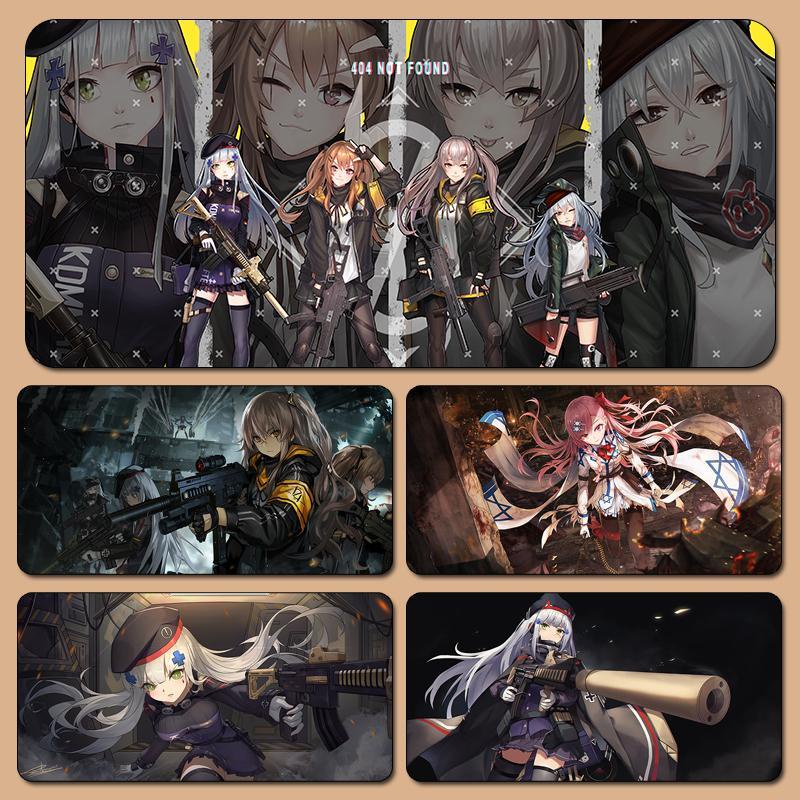 Girls Frontline Mouse Pad ขนาดใหญ่เกมอุปกรณ์ต่อพ่วงสองมิติคีย์บอร์ด Pad ...