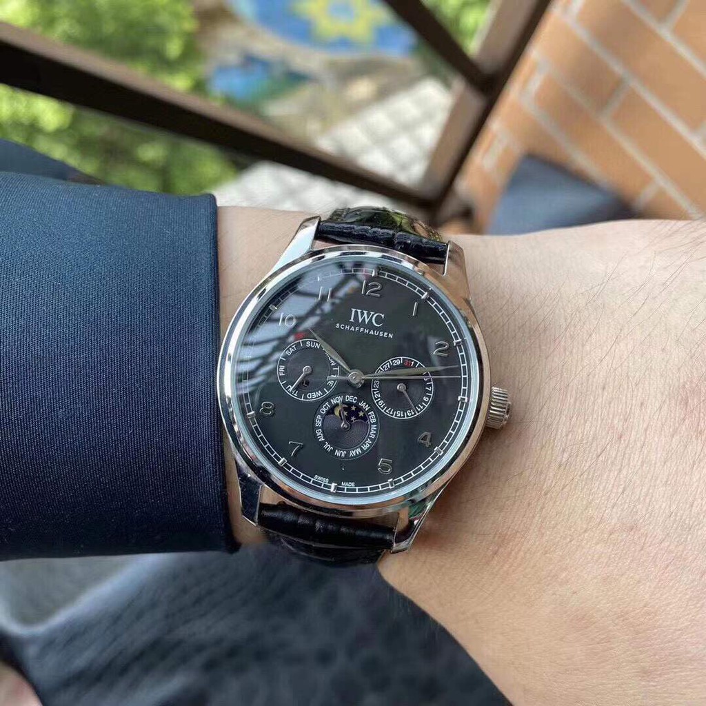 Iwc โมเดลโปรตุเกส ซีรีส์ IW344202 นาฬิกาข้อมือ ปฏิทิน | Shopee Thailand
