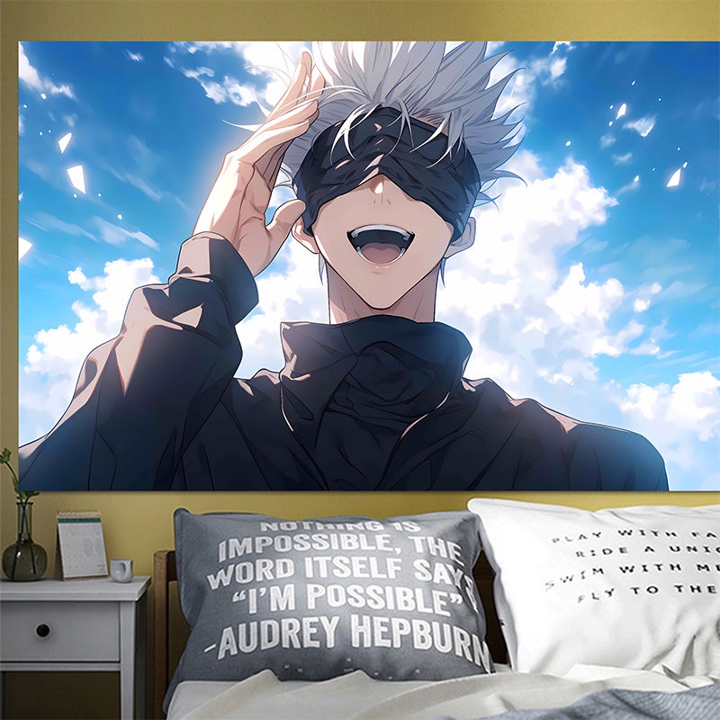 โปสเตอร์วอลเปเปอร์ Gojo Go Spell Fighting Anime กันน้ํา มีกาวในตัว ...