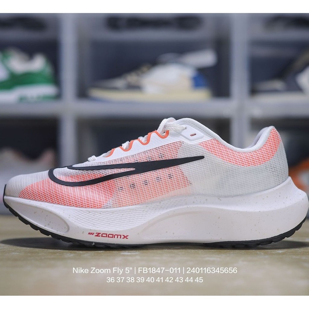 Nike Zoom Fly 5 "Black Ghost Green" Flying 5 Generation Marathon ...