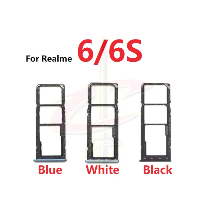 ถาดซิม (sim tray) สําหรับ Realme 5 Pro 6 Pro 5i 6i 5S 6S | Shopee Thailand