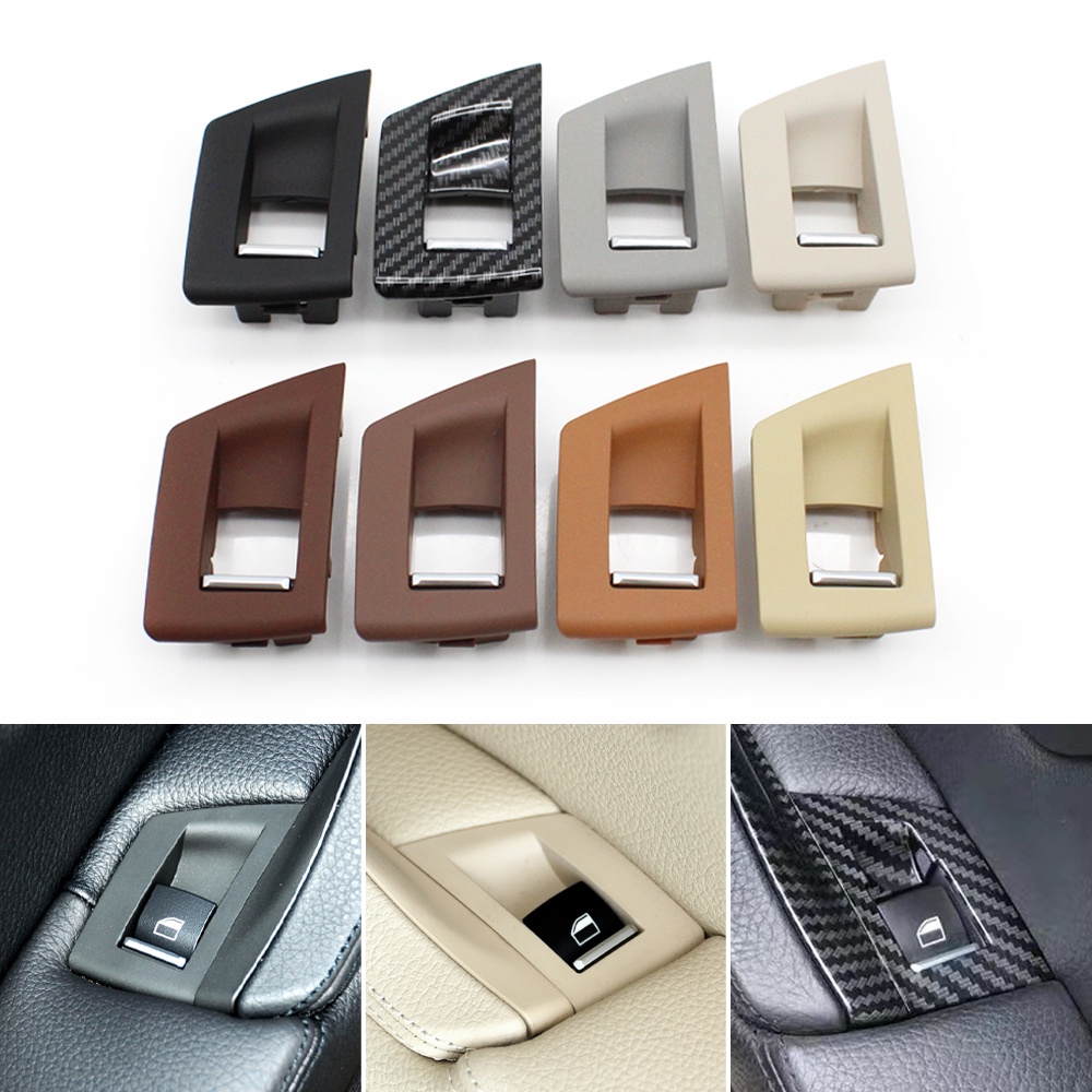 ฝาครอบสวิตช์หน้าต่างผู้โดยสาร ภายในรถยนต์ สําหรับ BMW 5 Series F10 F11 ...