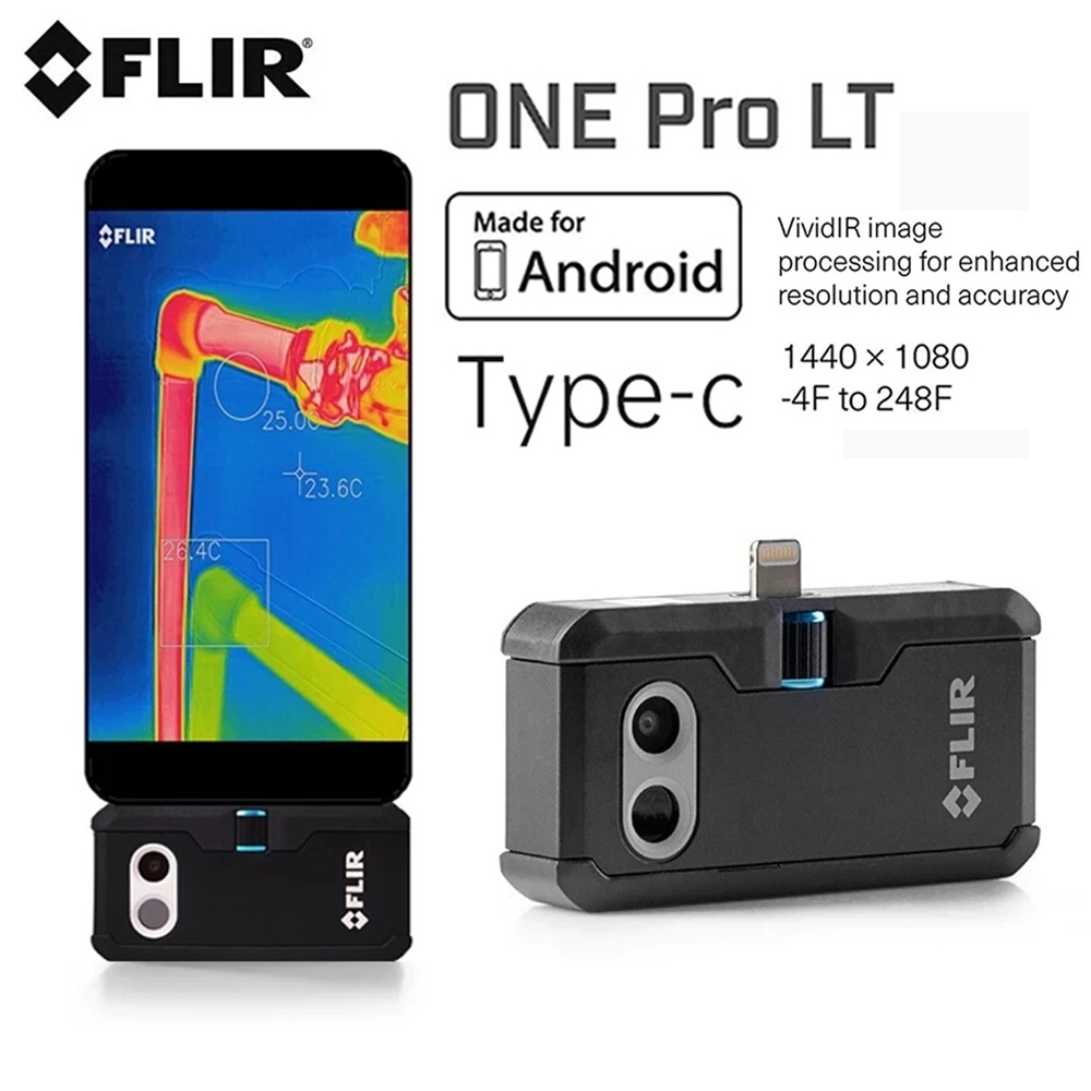 Flir ONE PRO กล้องความร้อนอินฟราเรด PCB ตรวจจับความร้อน สําหรับโทรศัพท์ ...
