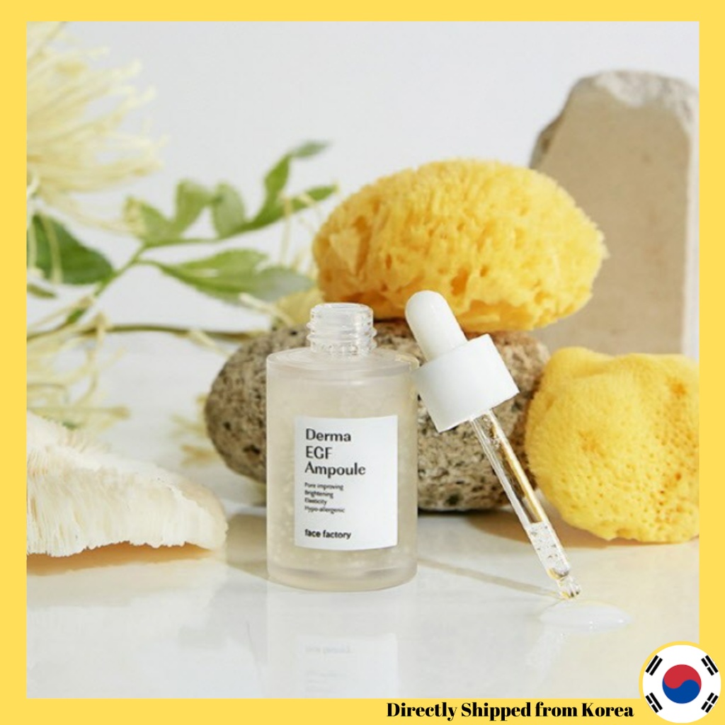 [โรงงานหน้า] Derma CHA-EGF Epidermal Growth Factor Ampoule กรดไฮยารูลอนิก เพิ่มความกระจ่างใส ...